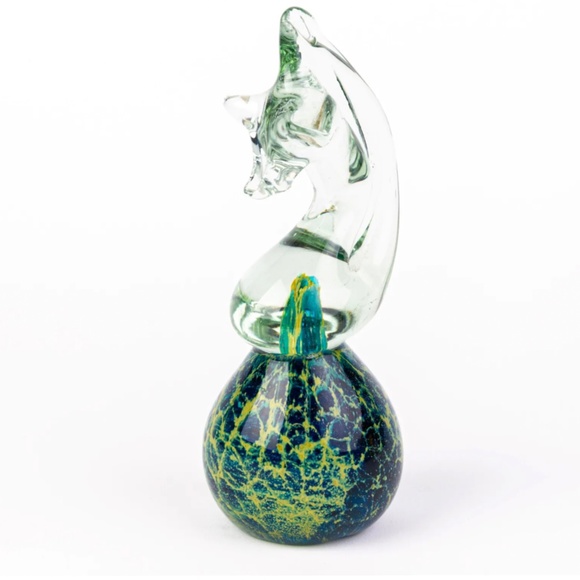 Mdina | Art | Vintage Mdina Maltese Art Glass Seahorse Paperweight ...